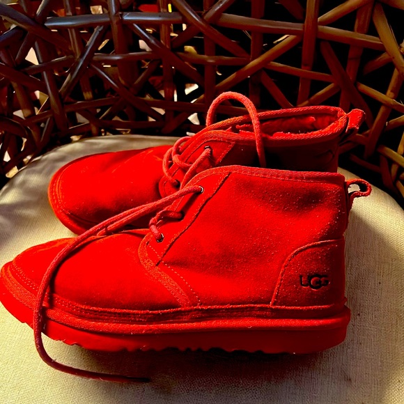 UGG | Shoes | Ugg Nuemal Mens Boots Red Samba 6 22 Unique | Poshmark